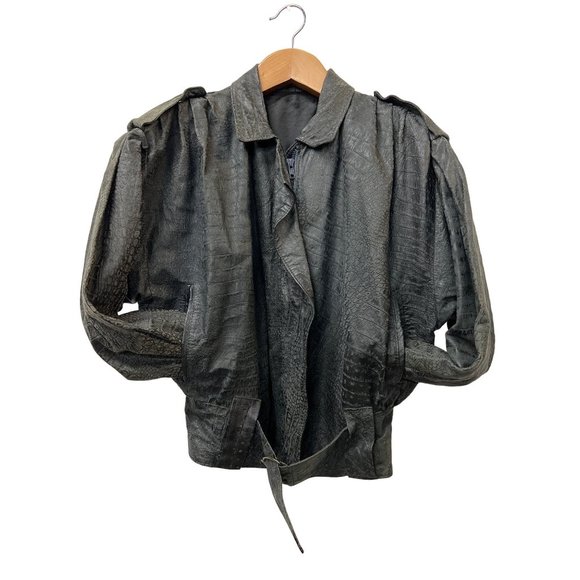 Unbranded | Jackets & Coats | Vintage Leather Bomber Jacket Authentic ...